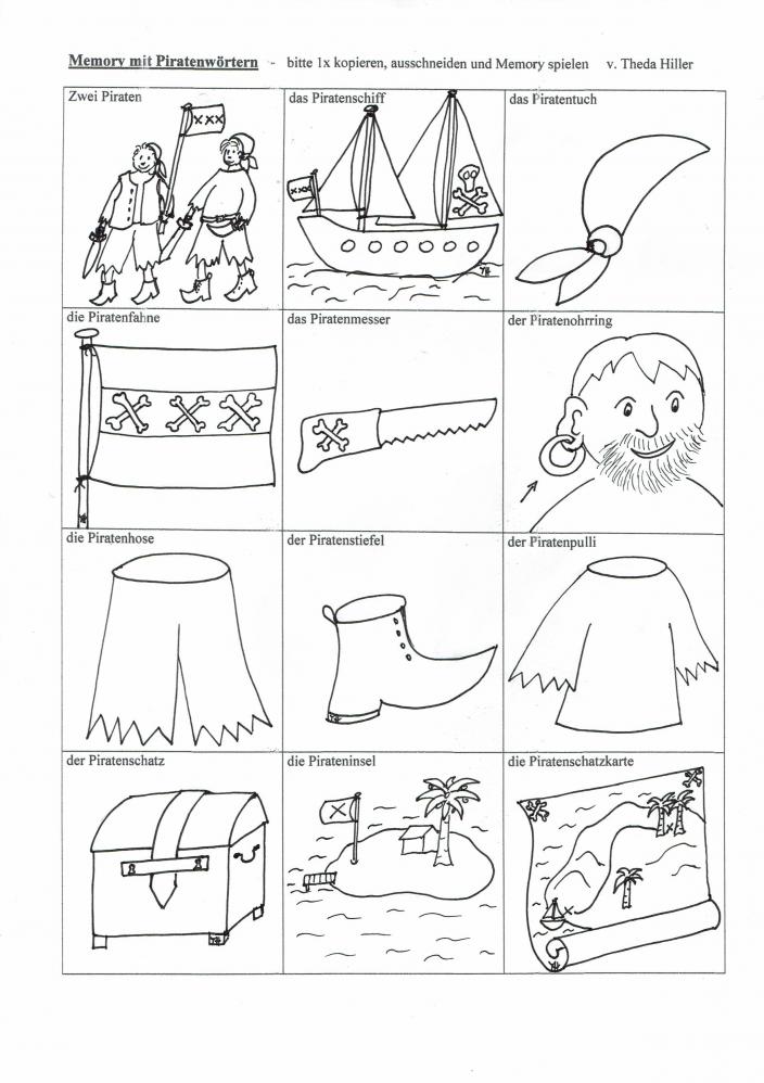 Sprachanfang - Piraten